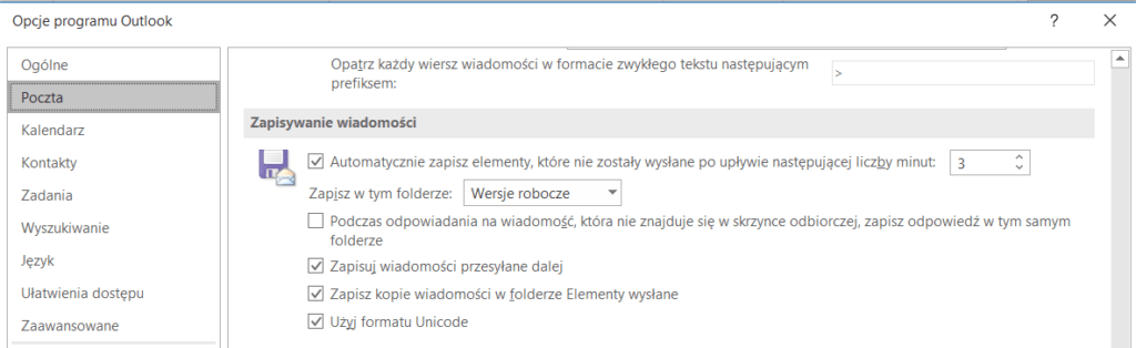 Definiowanie folderu na wiadomości wysłane w programie pocztowym Microsoft Outlook | Pomoc ...